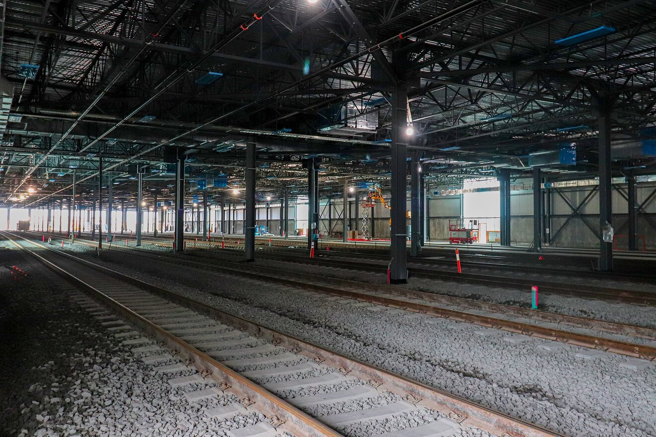 Station Brossard - Réseau express métropolitain - Agora Montréal