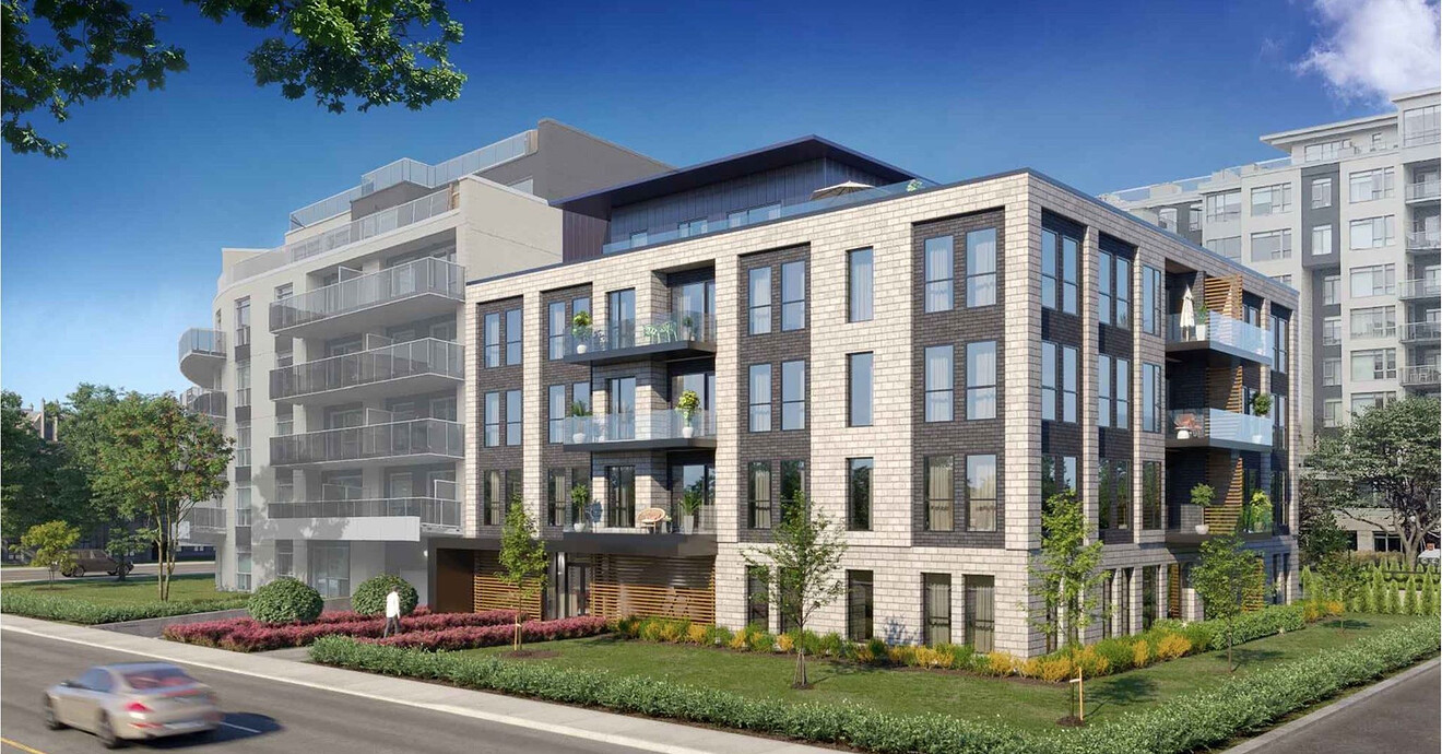 Le Domus Sur Thimens - 4 étages (2020) - Projets terminés - Agora Montréal