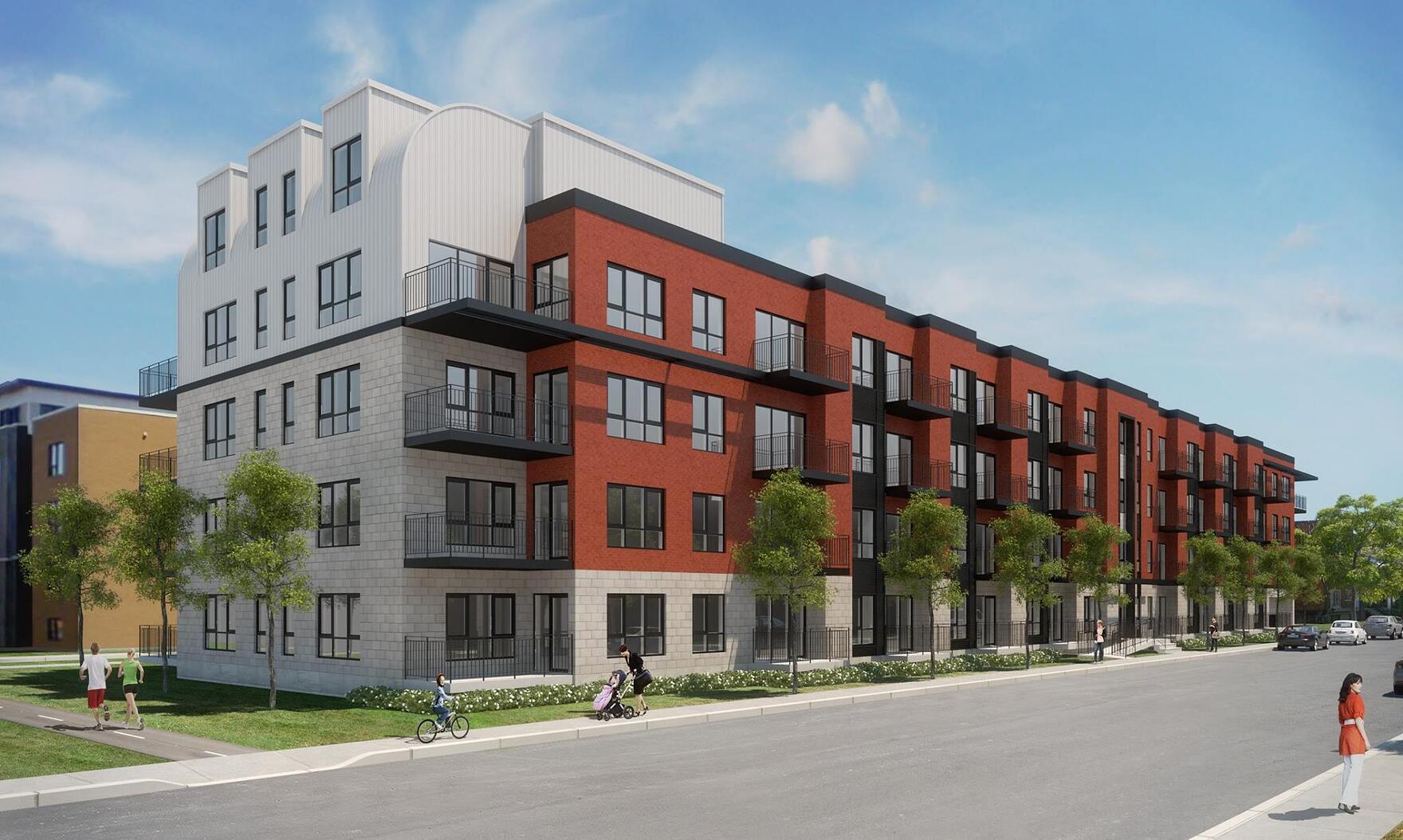 Bö Condominiums - 4 étages (2014) - Projets terminés - Agora Montréal