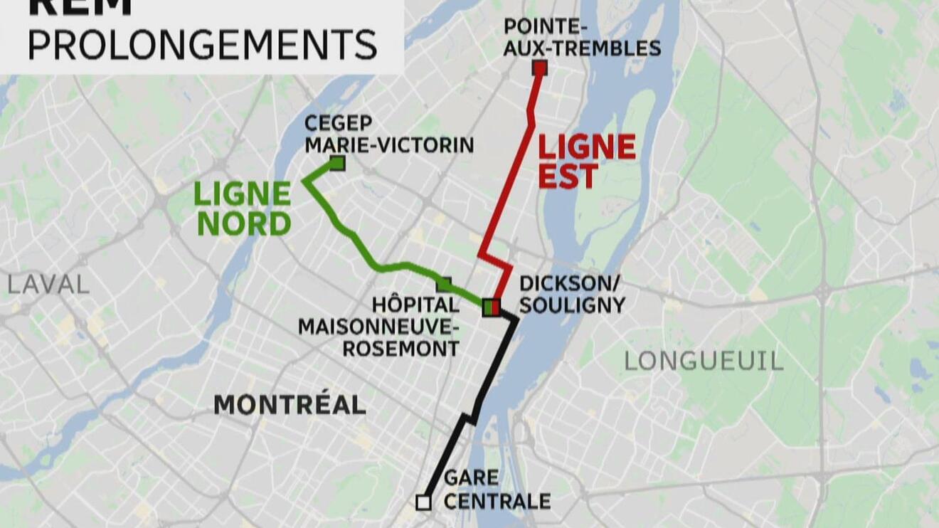 REM 2 (Est de Montréal) - Projet annulé - #918 par stef - Réseau ...