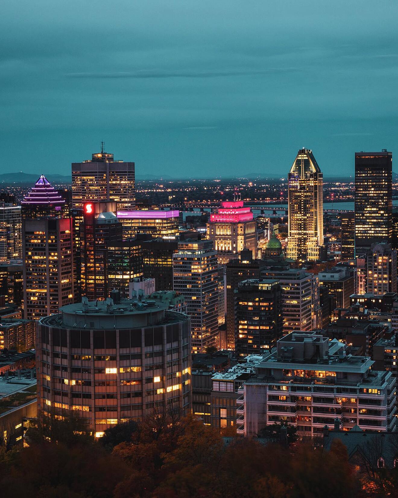 Skyline de Montréal - Photographie - Agora Montréal