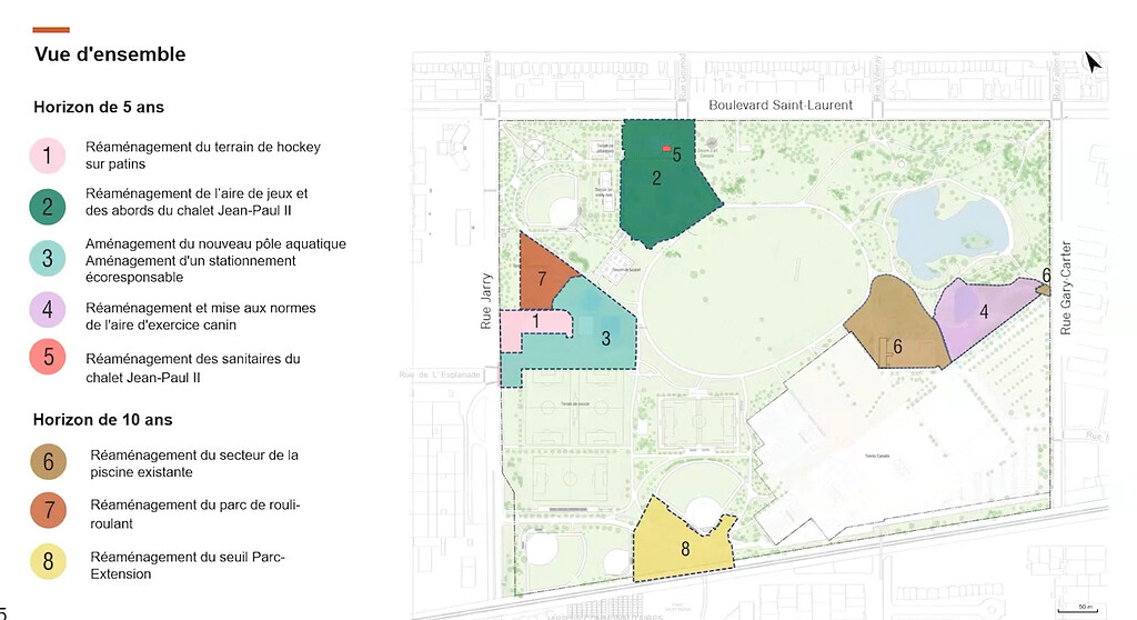 Parc Jarry - Plan directeur - Parcs et places publiques - Agora Montréal