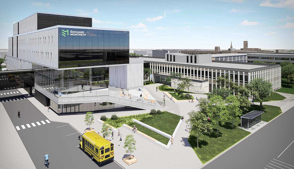 Cégep Édouard-Montpetit - 6 étages - Projets en construction - Agora ...