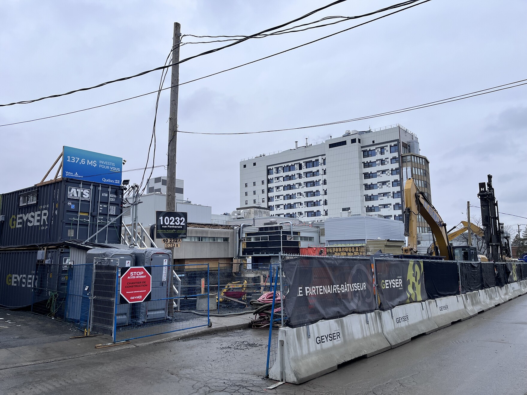 Hôpital Fleury - X étages - Projets en construction - Agora Montréal