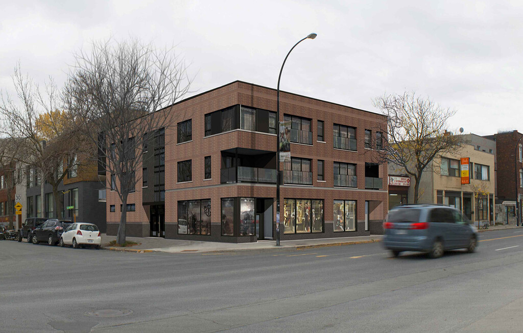 Le Alexander - 3 étages (2021) - Projets terminés - Agora Montréal