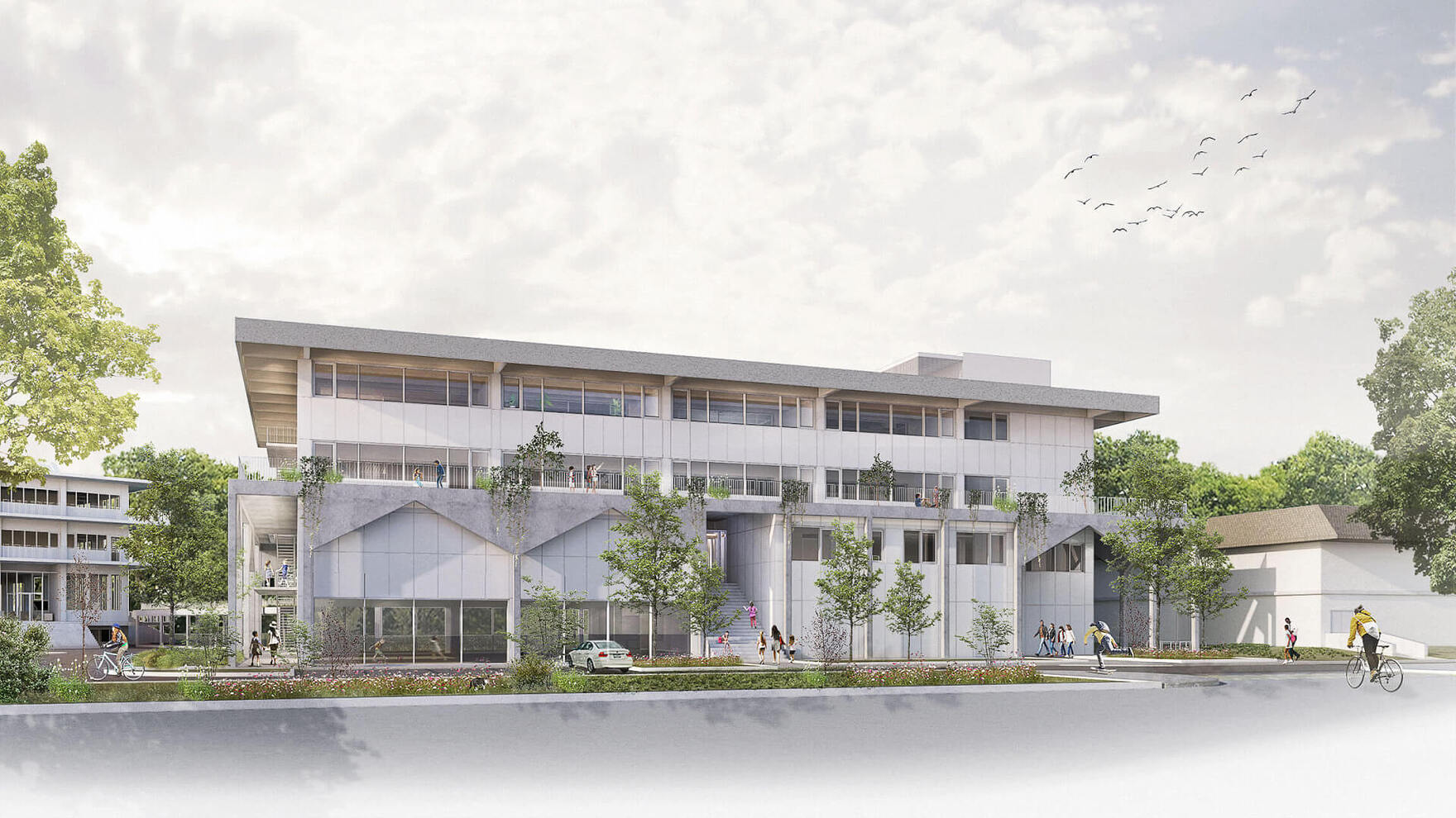 Collège Sainte-Anne Dorval - 3 et 4 étages - Projets en construction ...