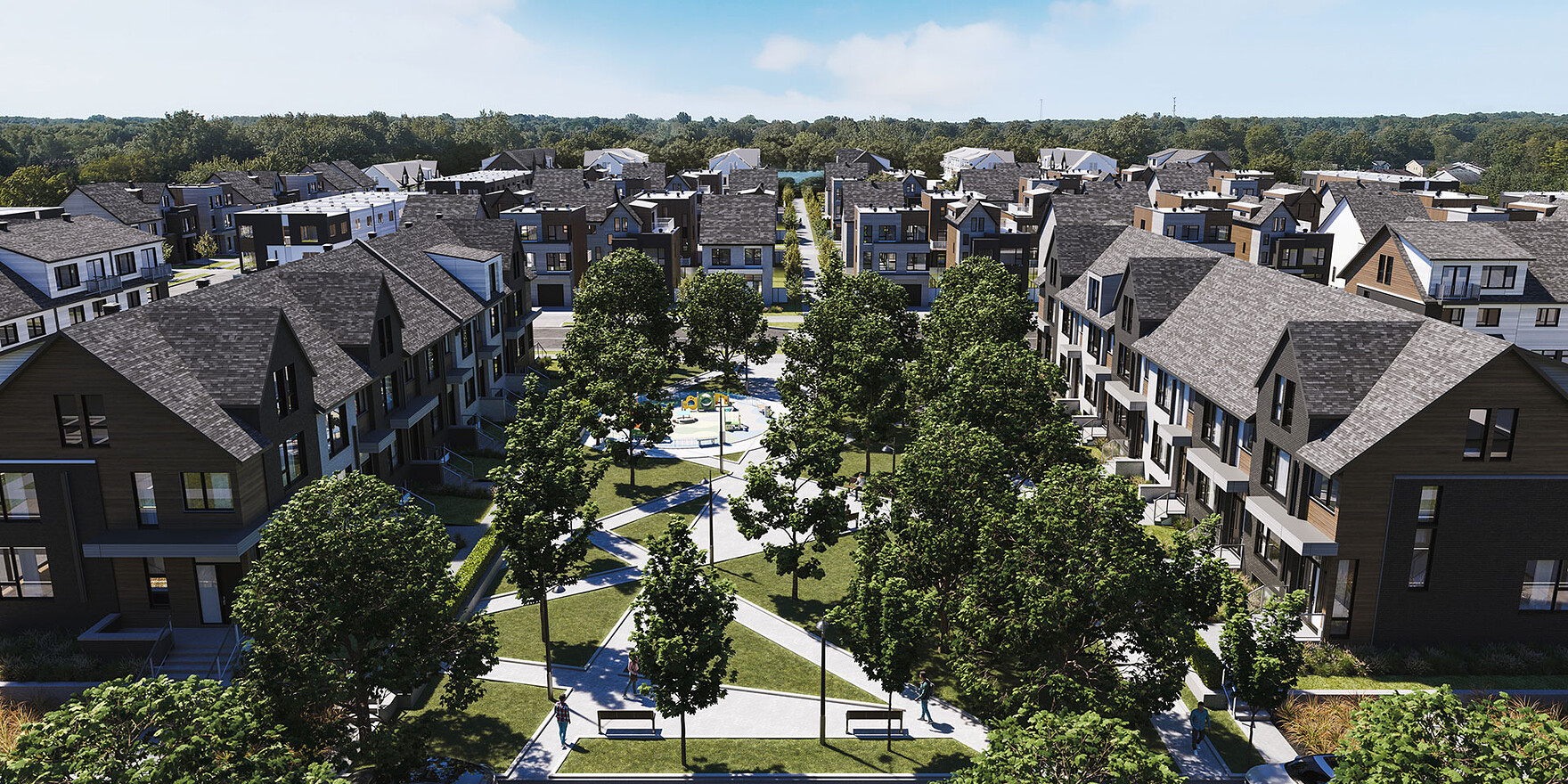 Quartier Metta - 2 à 4 étages - Projets en construction - Agora Montréal