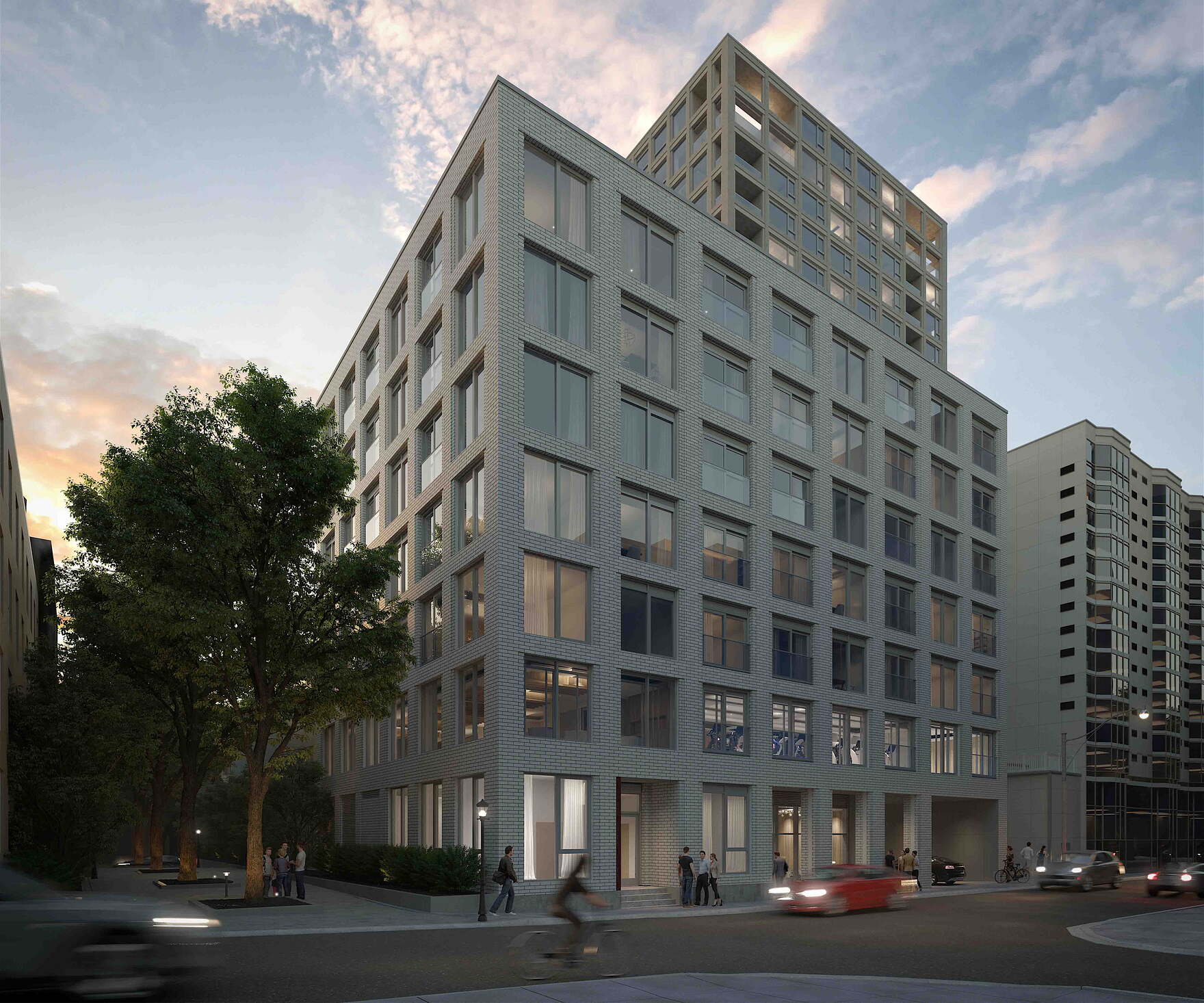 Tour Fides - 7, 19 étages - Projets en construction - Agora Montréal