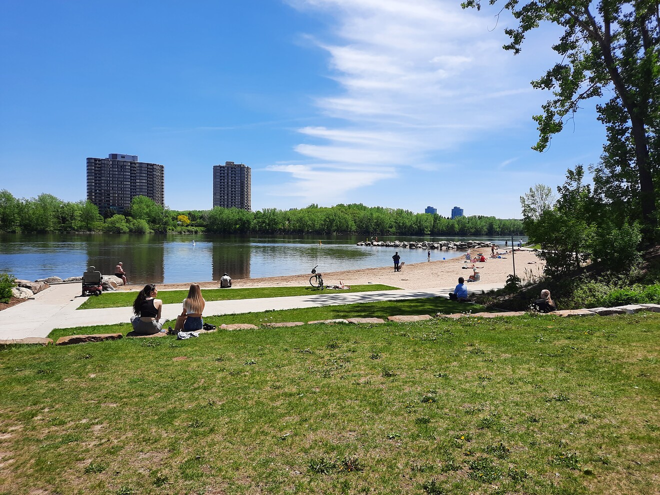 Plage urbaine de Verdun - Parcs et places publiques - Agora Montréal