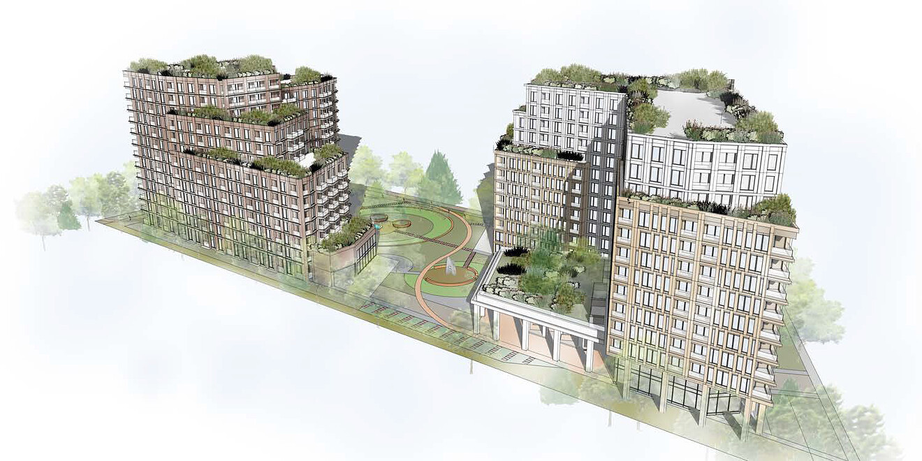 8 Place du Commerce - 2*13 étages - Projets en planification - Agora ...