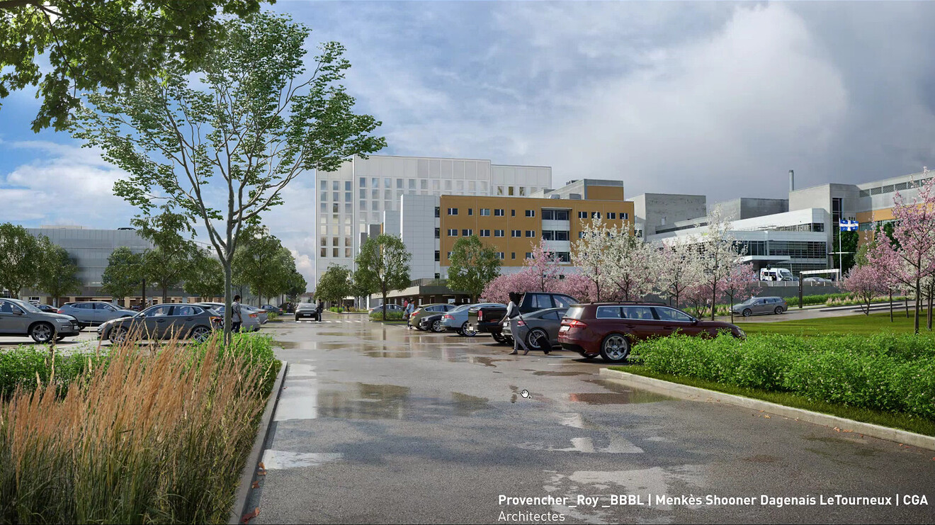 Hôpital Pierre Le Gardeur - Jusqu'à 12 étages - Projets en construction ...