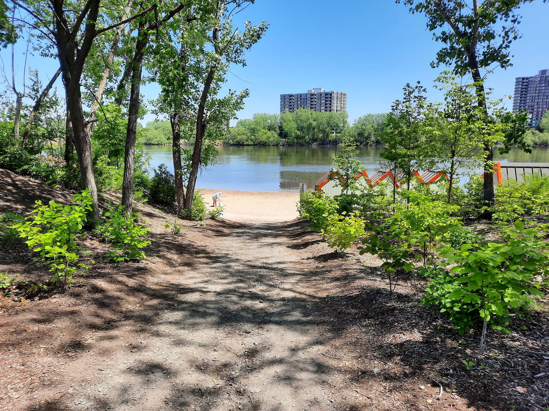 Plage urbaine de Verdun - Parcs et places publiques - Agora Montréal