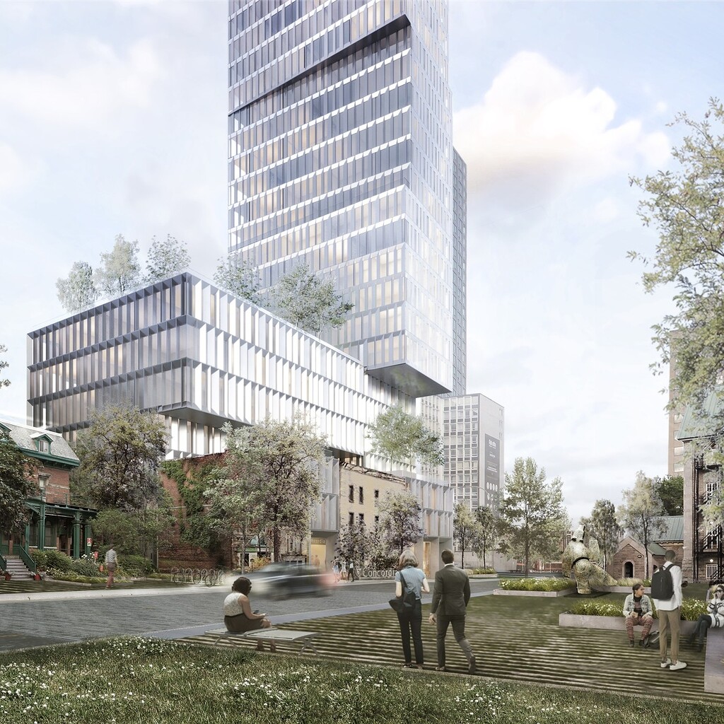 Bâtiment universitaire Concordia - 25 étages (2024) - Projets oubliés ...