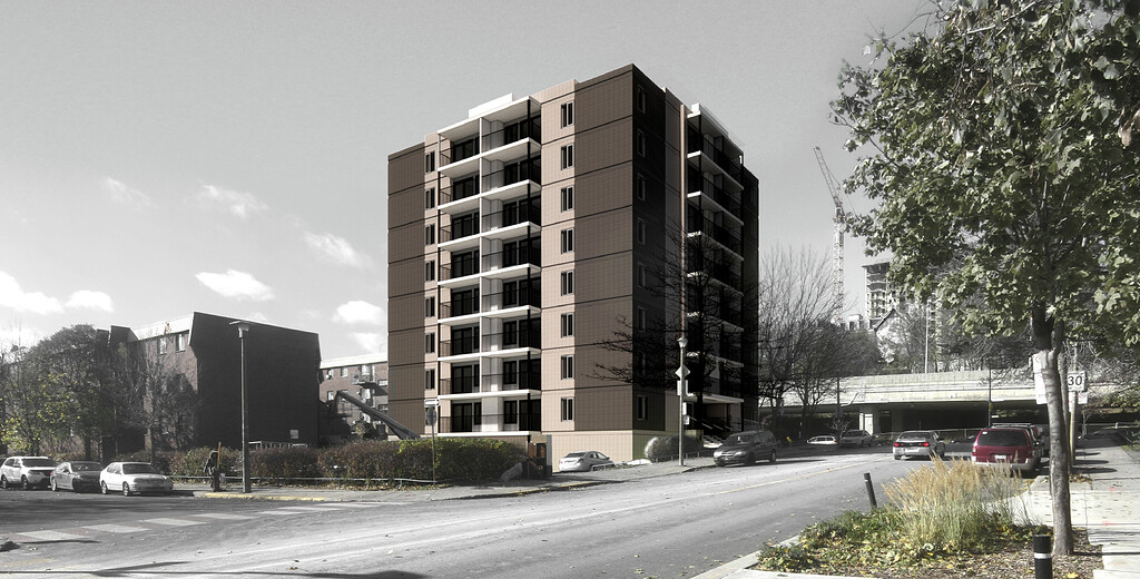 Habitations Terrasse Coursol (rénovation) - 8 étages - Projets en ...