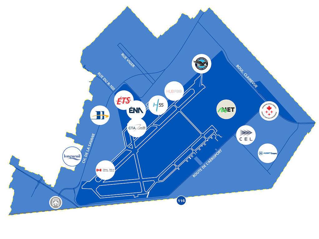 Campus de l’aérospatial (ÉTS) - Projets en planification - Agora Montréal