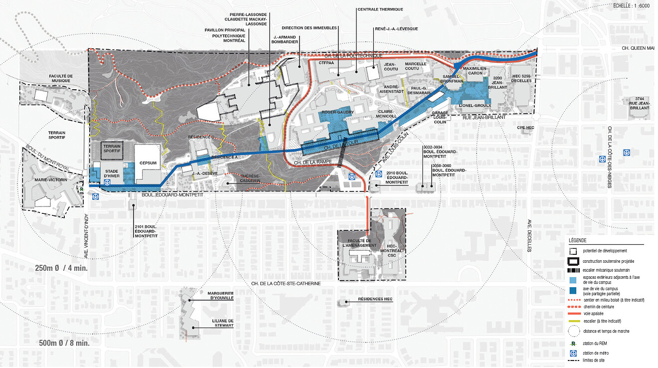Plan directeur d'aménagement du campus de la montagne (UdeM ...