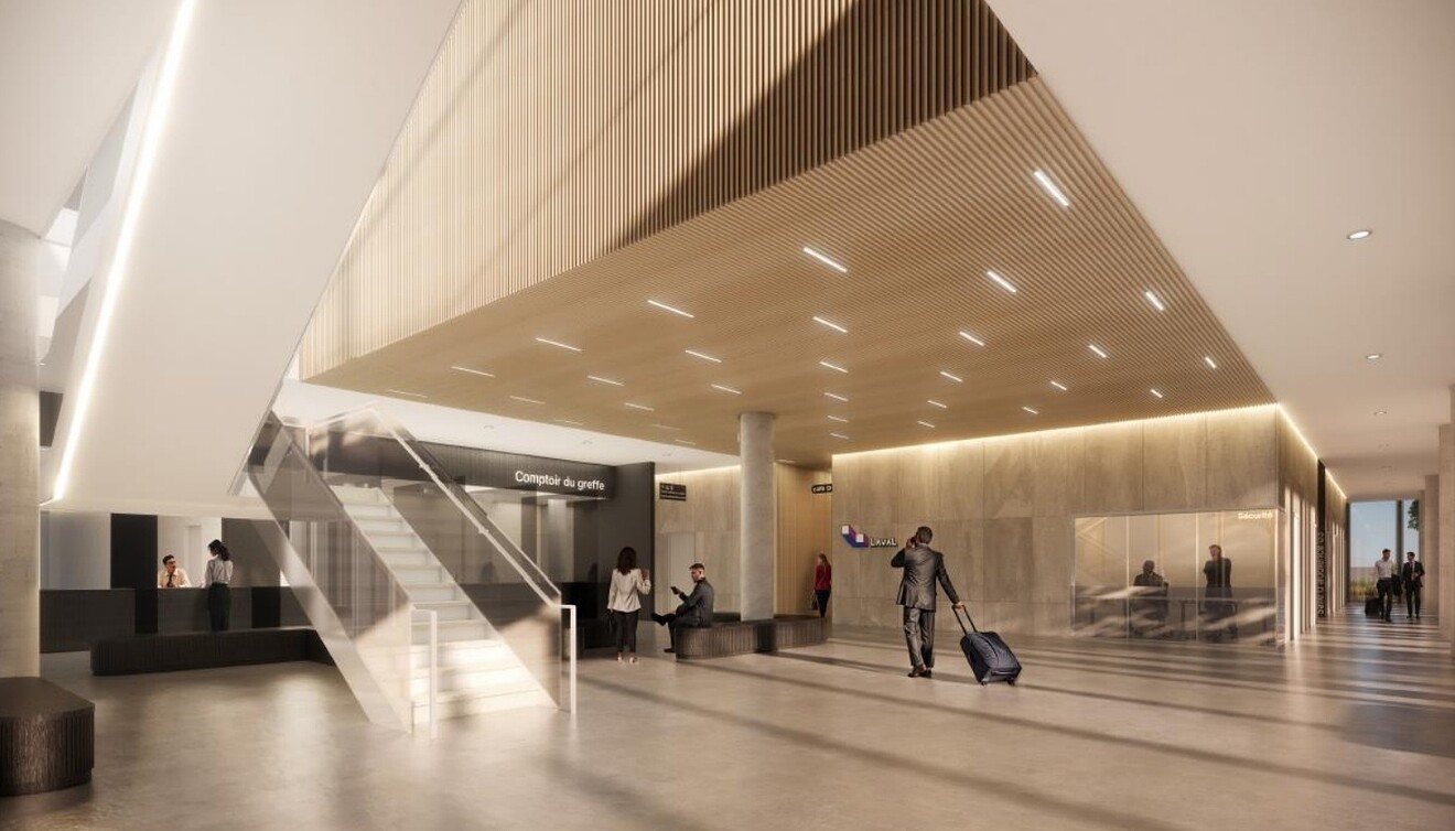 Cour municipale de Laval - 2 étages - Projets en construction - Agora ...