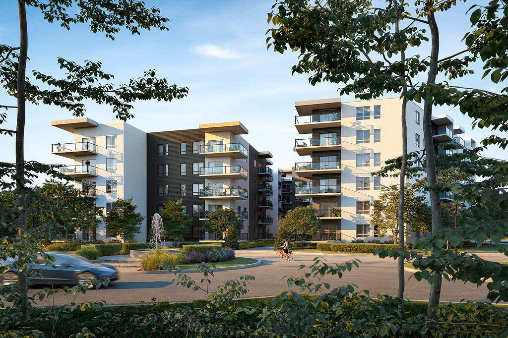 VÏ Mascouche - 2*6 étages (2024) - Projets terminés - Agora Montréal