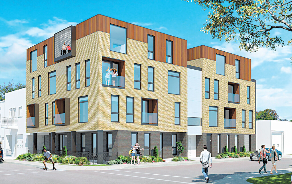 Le Jeanne-Mance - 3 étages (2012) - Projets terminés - Agora Montréal