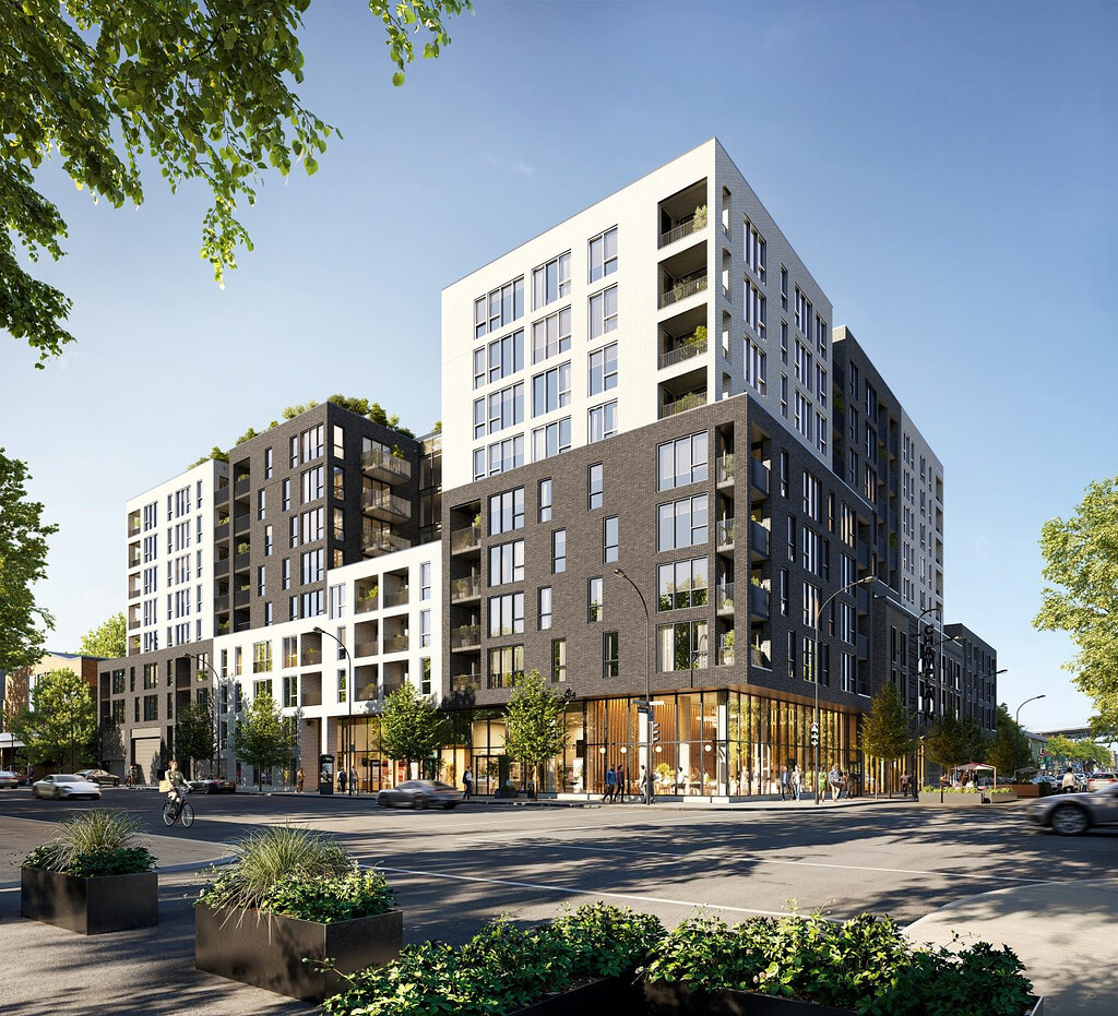 Champlain - 9, 4 étages (2025) - Projets terminés - Agora Montréal