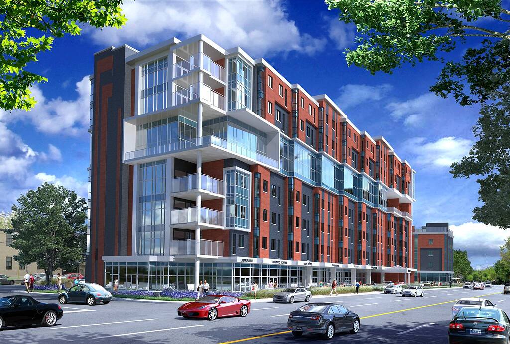 Le Glenmount - 7 étages (2020) - Projets terminés - Agora Montréal