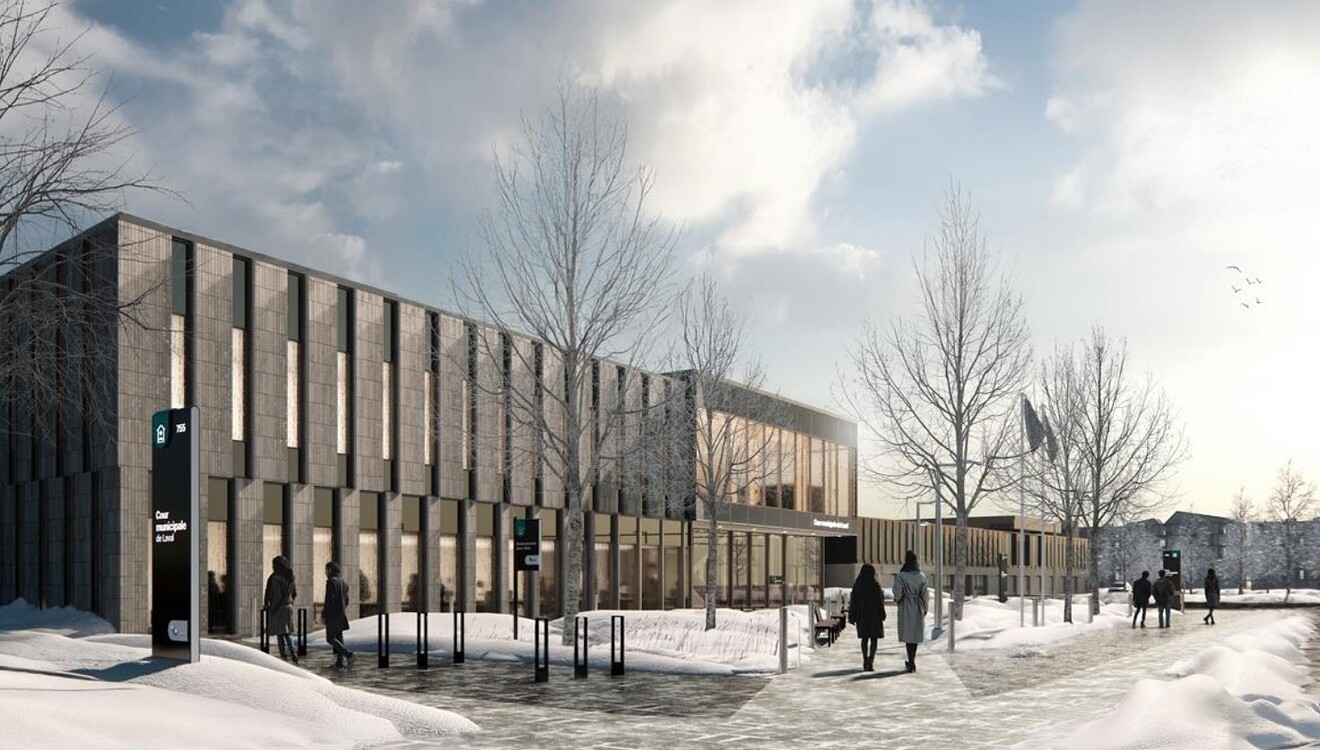 Cour municipale de Laval - 2 étages - Projets en construction - Agora ...