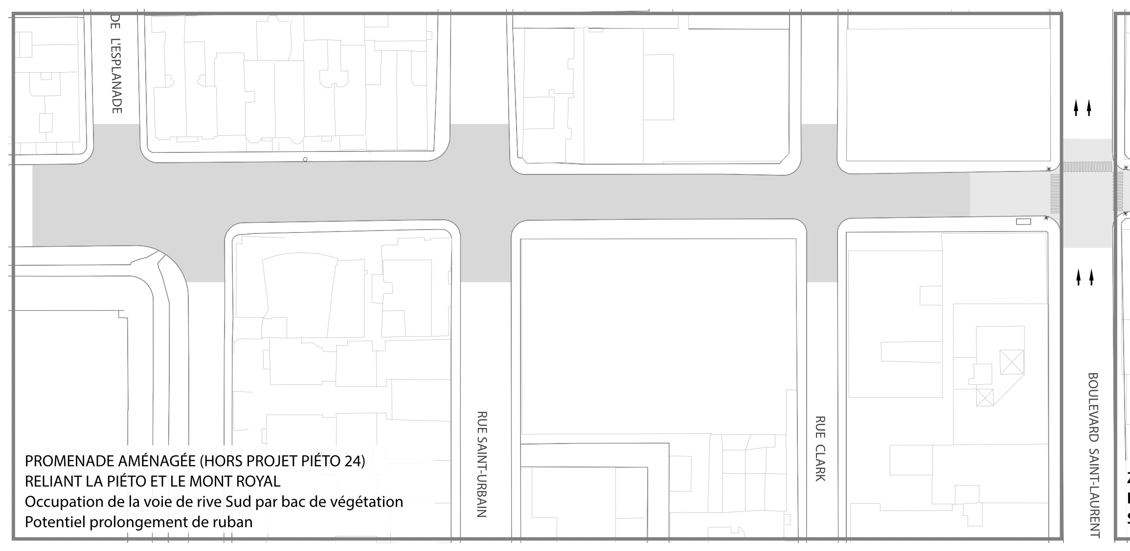 Espaces Pi tonniers 620 Par Mashdash Urbanisme Agora Montr al