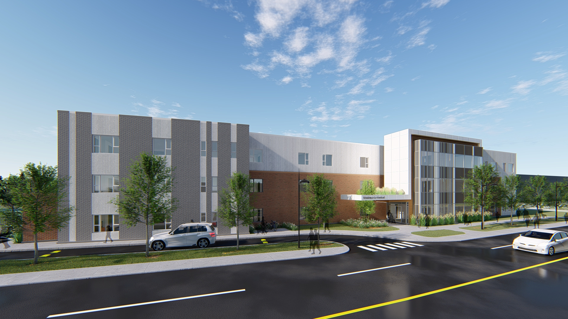 Résidence Le Vertical - 3 étages (2020) - Projets terminés - Agora Montréal