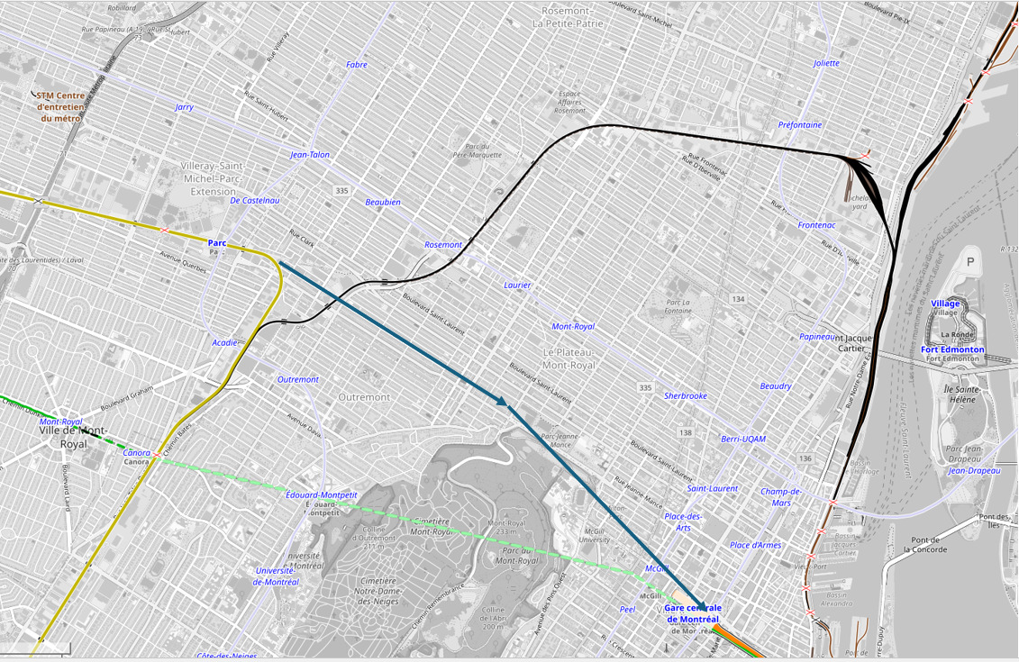 ALTO (TGV Québec-Toronto) - Page 64 - Transport en commun - Agora Montréal